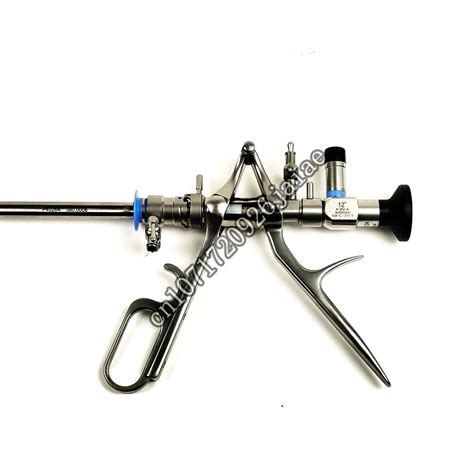 Urology Lithotripter Equipment Straight Ureteroscopy Lithotriptoscope Set Stone Punch With