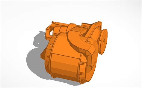 3d Design Fallout Minigun Firing Cylinder Tinkercad
