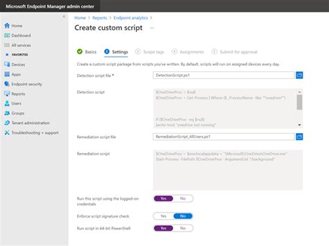 Onedrive Reset How To Create A Proactive Remediation Job
