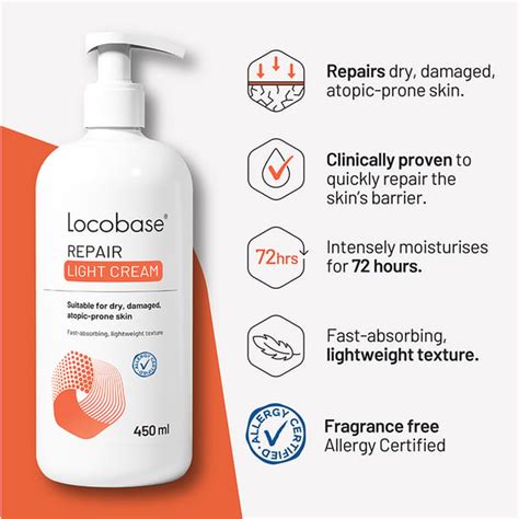 Locobase Repair Light Cream - Locobase