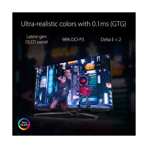 Asus Rog Swift Oled Pg42uq 415 Inch Black Monitor Price In Bangladesh