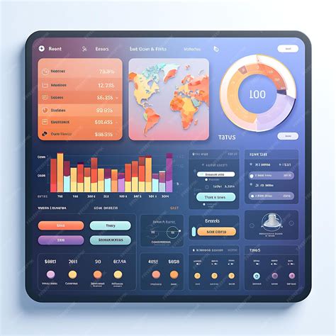 premium ai image mobile app layout design of expense analytics
