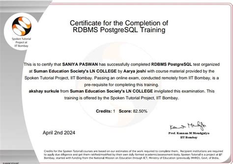 Saniya Paswan On Linkedin Postgresql Iitbombay Databasemanagement