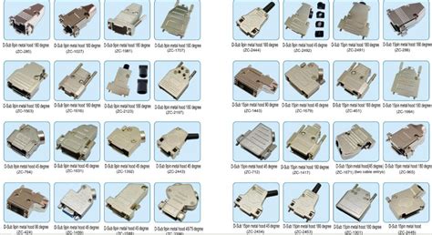 Db37 Assembly Hood D-sub 37pin Cables Female Male Connectors Cover ...