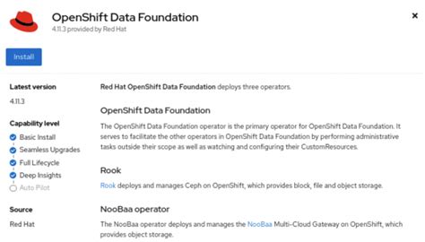 How To Install Openshift Data Foundation Odf 4 11 In A Disconnected Or Air Gapped Vmware