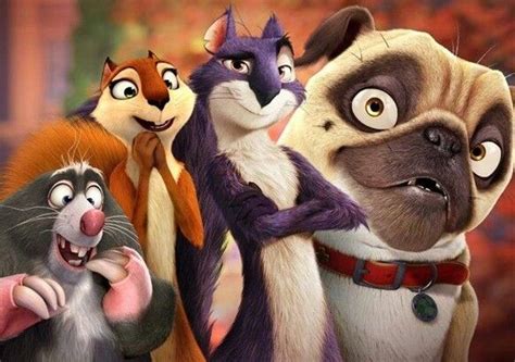 The Nut Job Surly Andie Precious The Nut Job Cartoon Cartoon