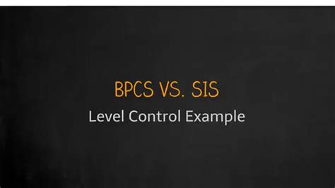 An Introduction To Basic Process Control System And Safety Instrumented Shazeen Irfan