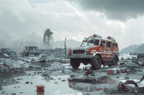 Premium Photo Hightech Disaster Response And Relief Systems