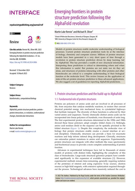 Pdf Emerging Frontiers In Protein Structure Prediction Following The Alphafold Revolution