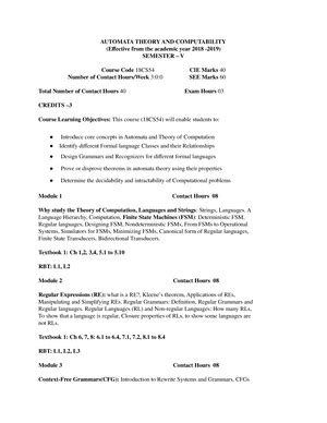 Object Oriented Programming With JAVA BCS306A 1 Imperative