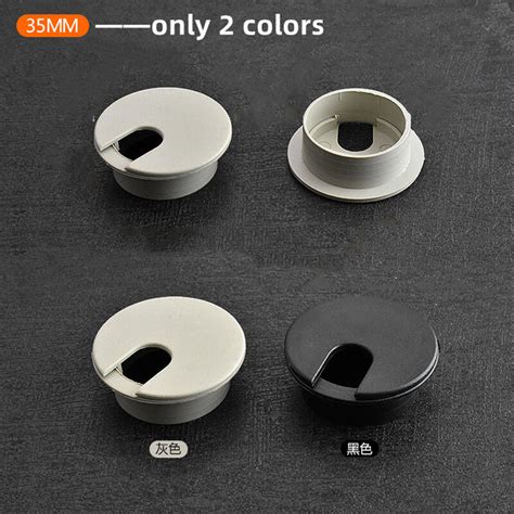 1pcs 3550536080mm Desk Wire Hole Cover Base Computer Gromet Table