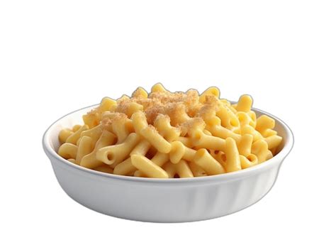 Premium Psd Macaroni Psd On A White Background