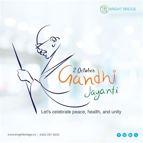 Bright Bridge Infotech On Linkedin Gandhijayanthi Bbit