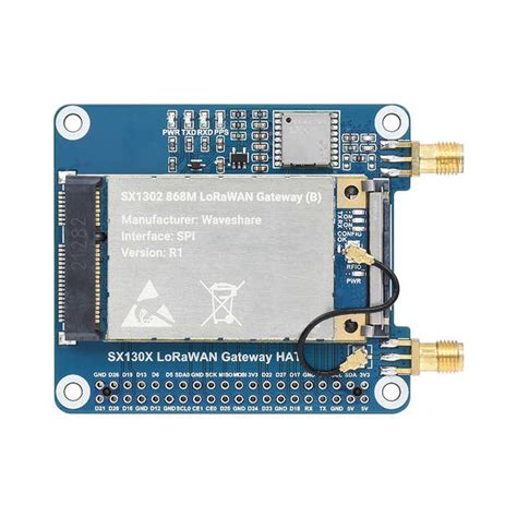Sx1302 868m915m Lorawan Gateway Module Sx1303 Lorawan Mini Pcie Long