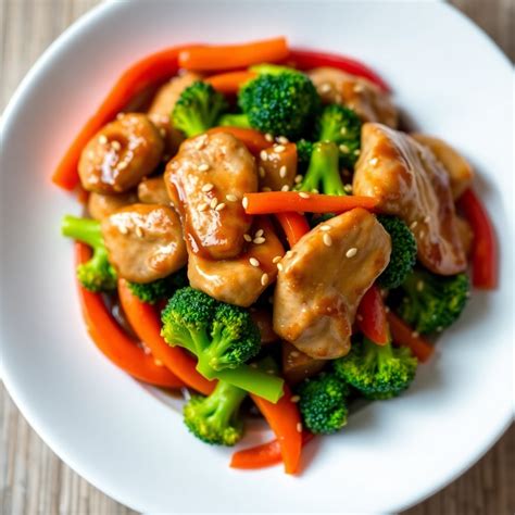 Soy Glazed Chicken Stir Fry Recipe Cookaifood