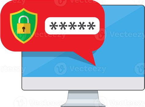 Desktop Computer With Password 38967711 Png