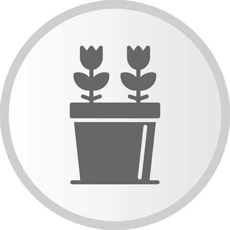 Plant Pot Vector Icon 17197382 Vector Art At Vecteezy