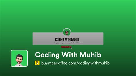Extras Coding With Muhib Buymeacoffee