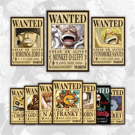 Straw Hat Luffy Wanted Poster