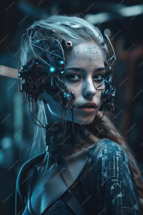 Premium Ai Image Chimerical Extraterrestrial Woman Beautiful Illustration Picture Generative Ai