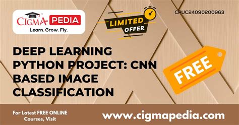 deep learning python project cnn based image classification free udemy course cigma pedia