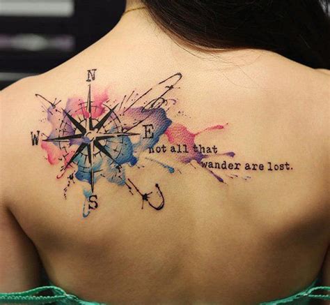 44 Tatuajes De Brújulas Para Hombres Y Mujeres Con Significado