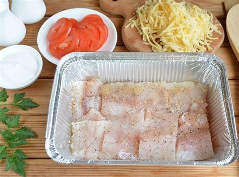 Рыба по французски к ужину тает во рту