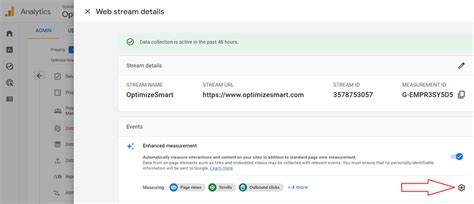 GA Form Interactions Tracking Enhanced Measurement Optimize Smart