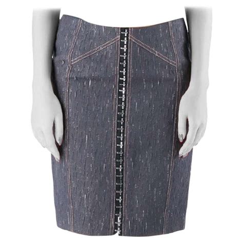 Vivienne Westwood Denim Mini Crini Skirt Ss 1985 For Sale At 1stdibs