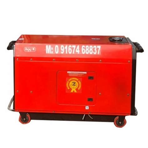15 Kva 10 Kva Bajajm Air Cooled Petrol Generators At ₹ 260004piece