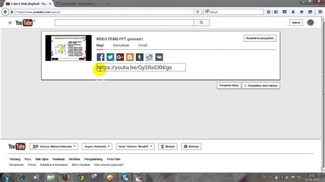 Cara Membuat Link Di Wordpress Youtube