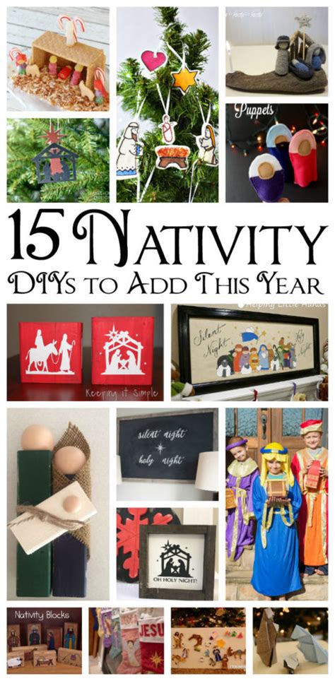 Diy Nativity Ideas And Block Party Rae Gun Ramblings