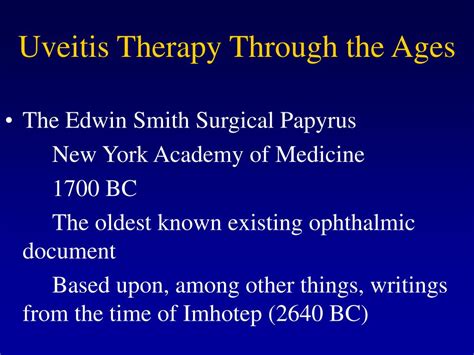 Ppt Ocular Inflammatory Disease Powerpoint Presentation Free