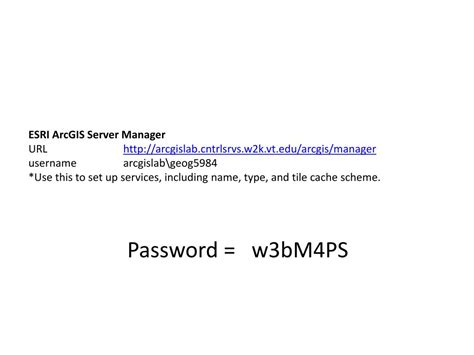 Ppt Tutorial Using Arcgis Server And Esri Arcgis Api For Javascript Powerpoint Presentation