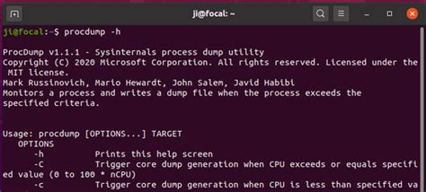 How To Install Microsoft ProcDump In Ubuntu UbuntuHandbook