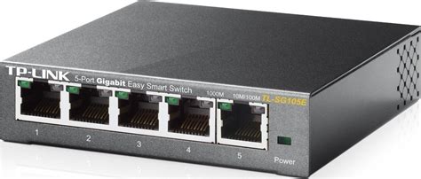Коммутатор TP-Link TL-SG105E купить | ELMIR - цена, отзывы, характеристики