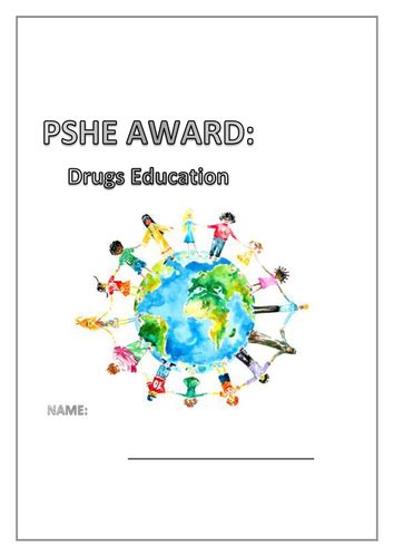 Aqa Pshe Award Drugs Education Evidence Booklet Teaching Resources