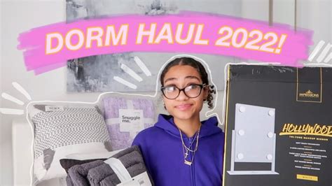 College Dorm Haul Youtube