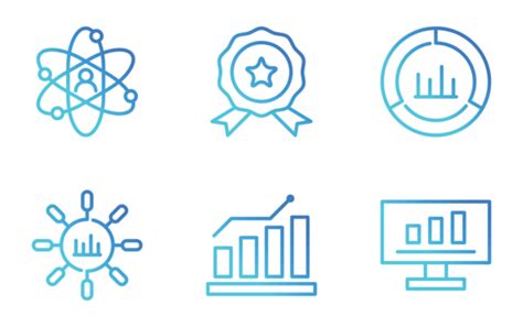 Programing And Development Icon Pack Gradient Outline 55 Svg Icons