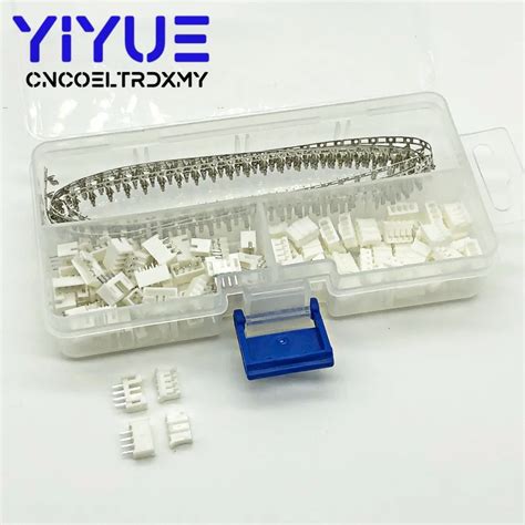 300pcs 50sets Ph2 0 4pin 2 0mm Pitch Terminal Kit Housing Pin