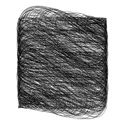 Square Rectangle Scribbling Sketchy Sketch Doodle Lines Element
