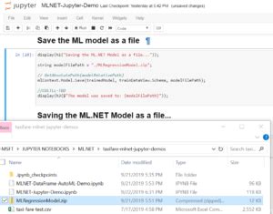 Using ML NET In Jupyter Notebooks Cesar De La Torre