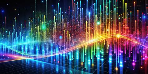 Binary Data Flow Graph Stock Illustrations 1612 Binary Data Flow