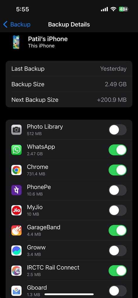 Deleting App Wise Backup From Icloud Apple Community