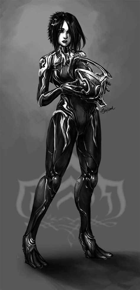 Warframe Nyx Cyberpunk 2020 Batman Concept Art