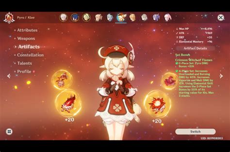 Build Klee Genshin Impact Sebagai Dps Lengkap Dengan Komposisi Tim