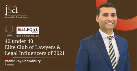 Probir Roy Chowdhury On Linkedin Bwlegal Jsa Fintech 40under40 Mergersandacquisitions Tmt