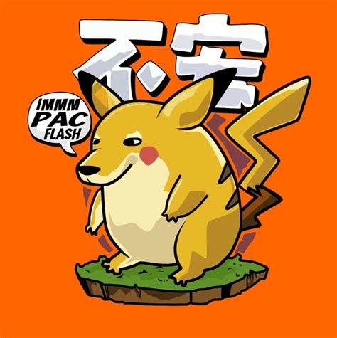 Cheems Pikachu In 2024 Pikachu