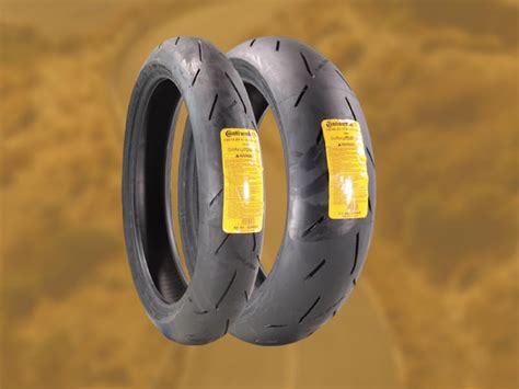 Continental Conti Sport Attack 2 12070zr17 Front And 180