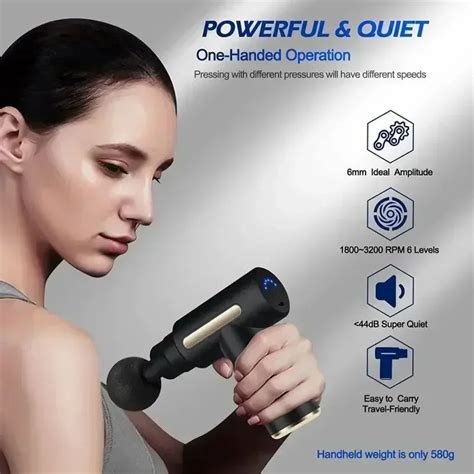 Rechargeable Mini 4 In 1 Massage Gun Muscle Relaxation In Pakistan